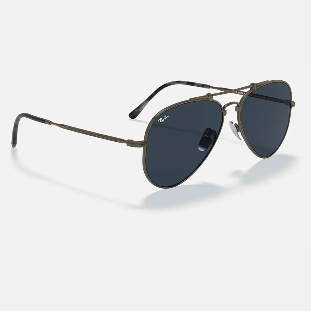 RAY BAN AVIATOR TITANIUM RB8125 9138T0 58